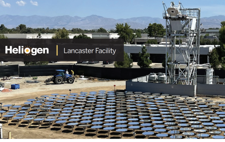 Lancaster Demonstration and Testing Facility | Heliogen